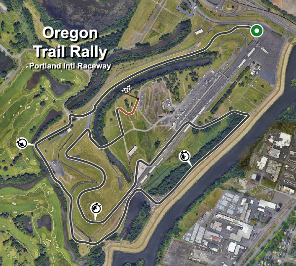 My Racing Career - Track Info - Oregon Trail Rally Portland Intl ...